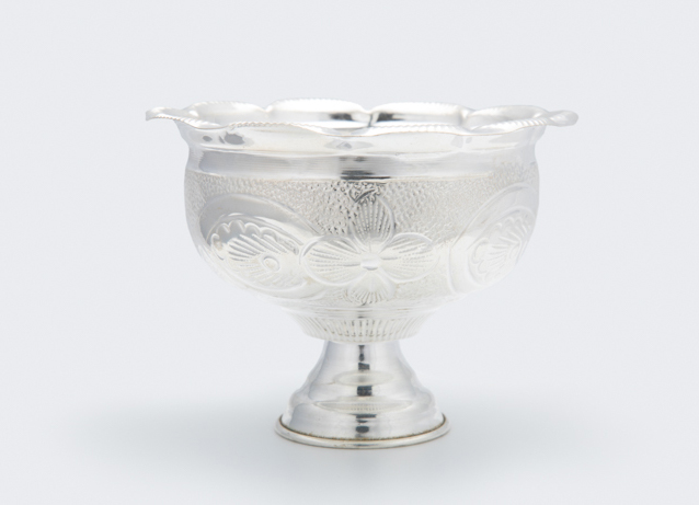 Silver Prasadam Bowl | Mamatha Tulluri