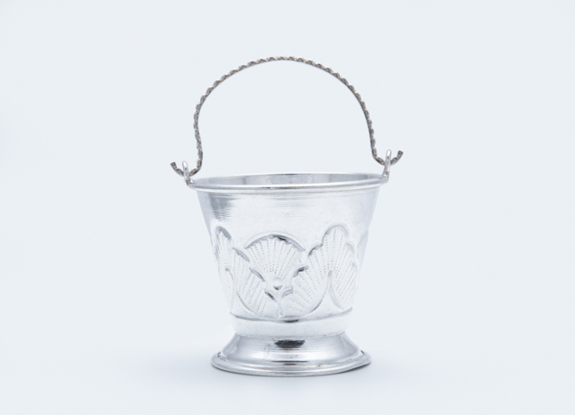 Small Silver Bucket | Mamatha Tulluri